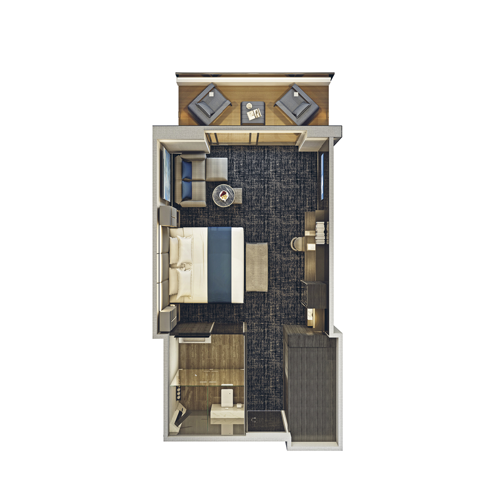 Scenic Eclipse - Luxury ocean cruise ship carrying 228-passengers