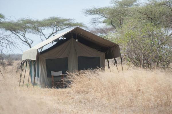 Serengeti Halisi Camp - Stay in a Tented Safari Camp on our Tanzania Tours