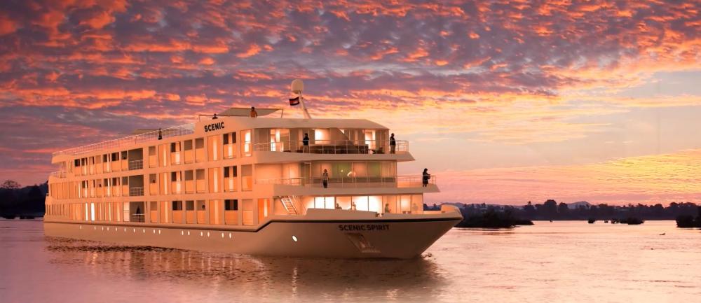 Scenic Spirit - Luxury cruise ship carrying 68-passengers