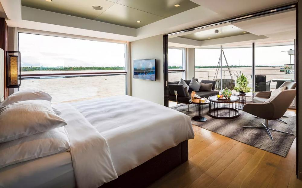 Scenic Spirit - Luxury cruise ship carrying 68-passengers