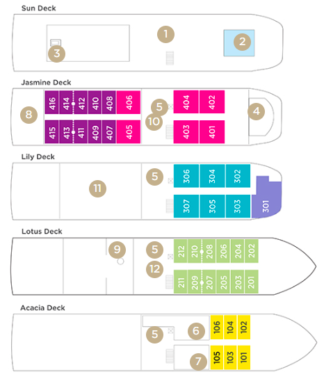 MS AmaLilia Prices, Itineraries, Photos, Deck Plans, Cabins & Reviews ...