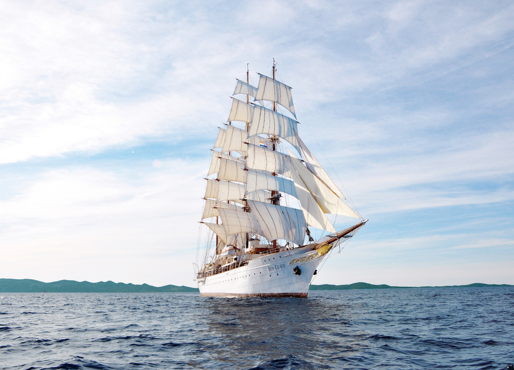 Sea Cloud - Windjammer sailing cruises to the Mediterranean and Caribbean